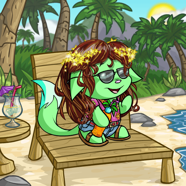 Beach Kacheek | Dress to Impress: Preview customized Neopets' clothing ...