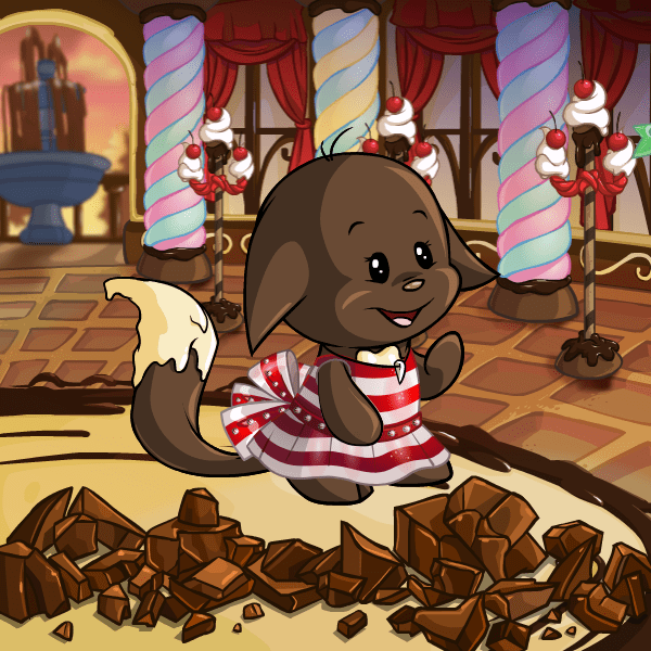 Chocolate Kacheek | Dress to Impress: Preview customized Neopets ...