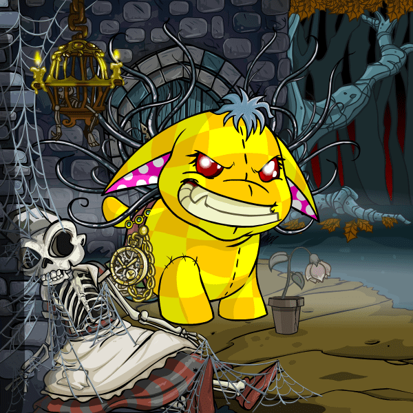Oh my sloth. MSP poogles look even scarier with a slothie smile : r/neopets