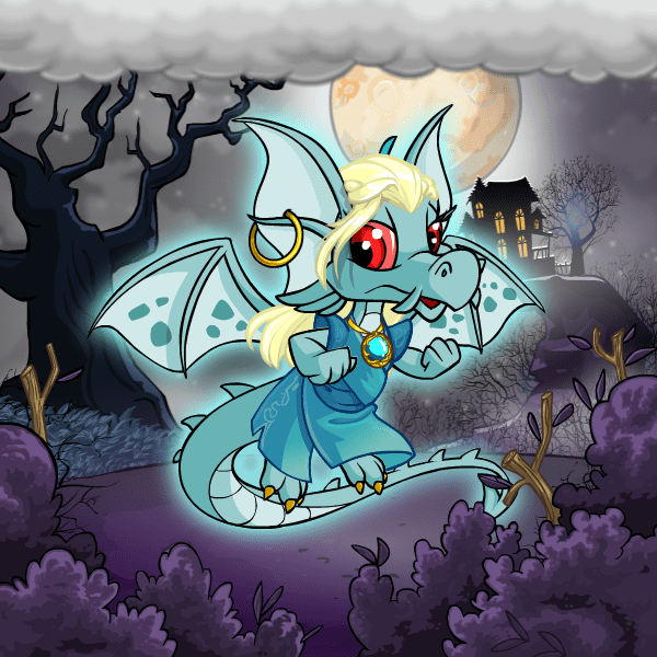 Spook Ghost Draik | Dress to Impress: Preview customized Neopets ...