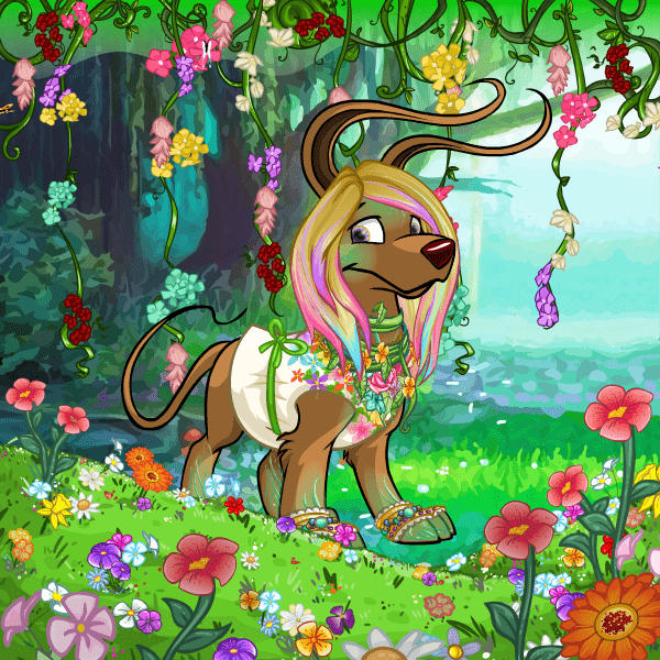 Brown Flowers | Dress to Impress: Preview customized Neopets' clothing ...